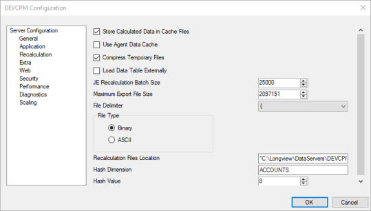 Configuring Your Longview Data Server – Longview v24