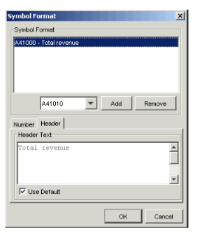 Editing Symbol Formats – Longview v24