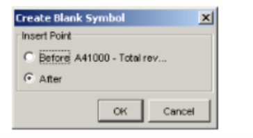 Adjusting Spacing With Blank Symbols – Longview v24